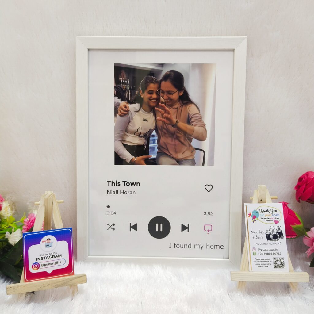 Personalized Spotify Photo Frames - Puneri Gifts