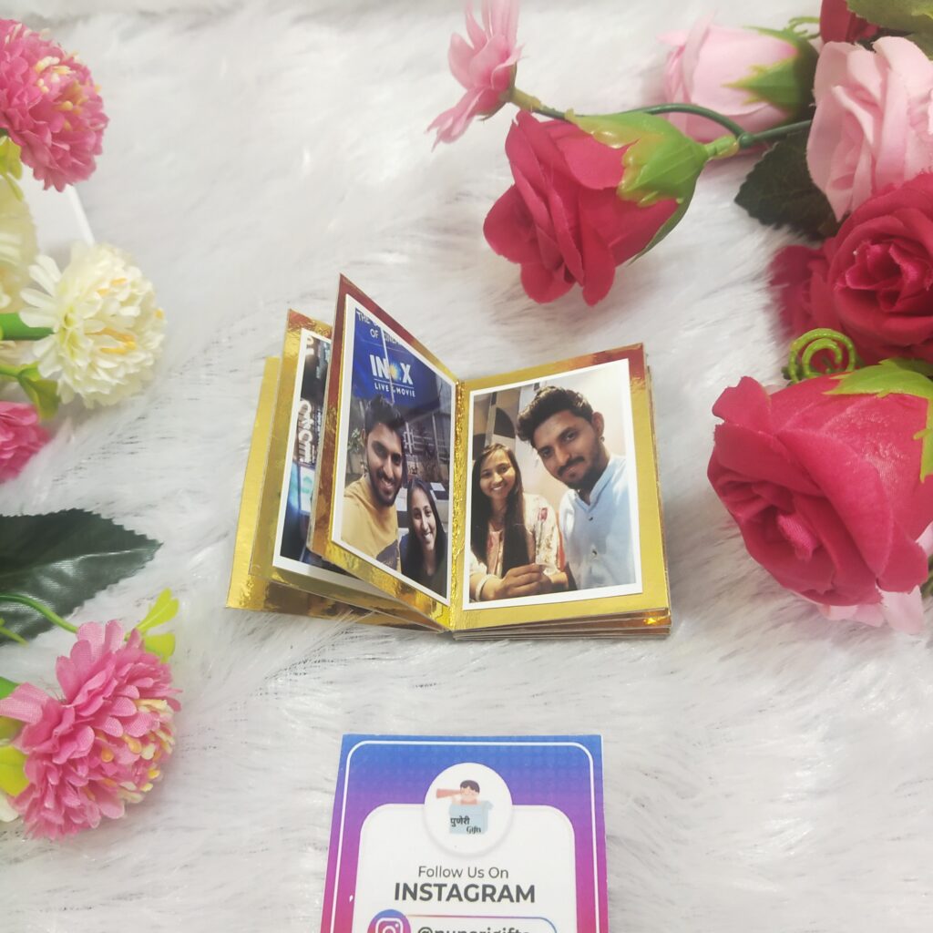 Customized Mini Photo Album - Puneri Gifts